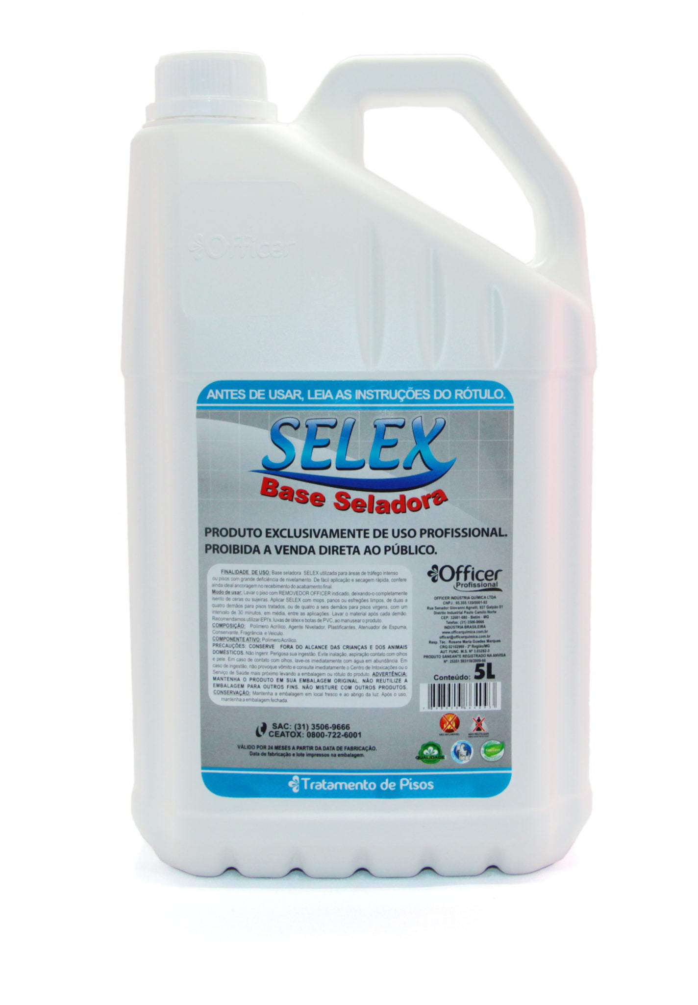 BASE SELADORA SELEX « Officer Química - A Marca Oficial da Limpeza